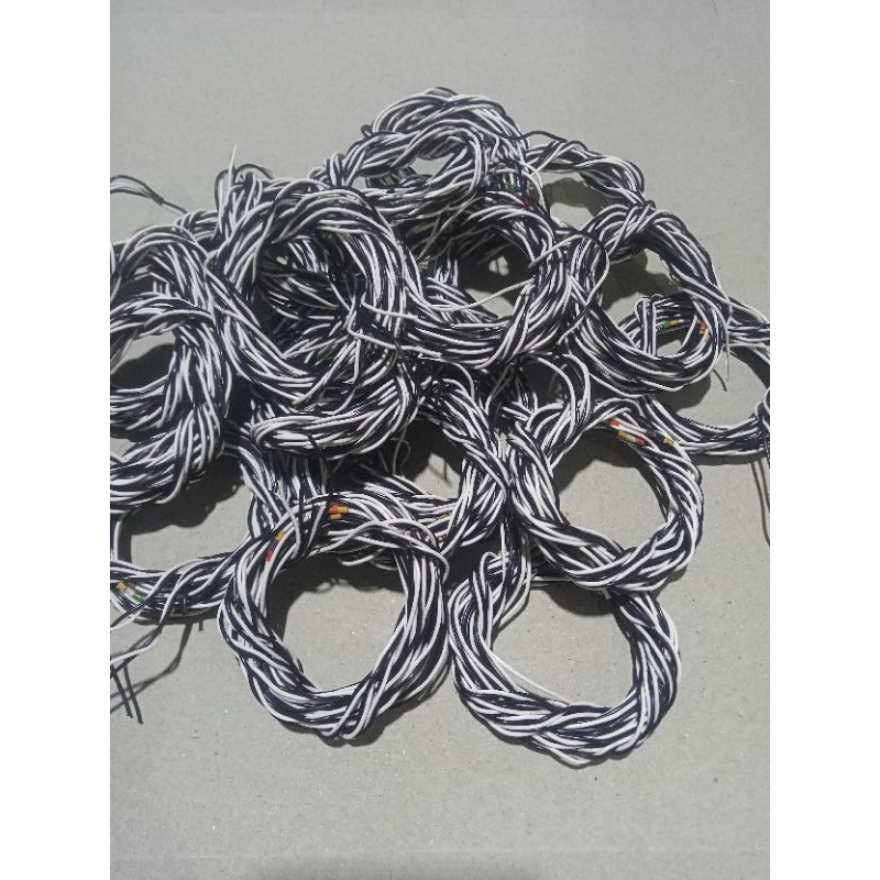 Jual kabel teflon silver/perak diameter 1,1mm panjang 1 s/d 1,2 meter ...