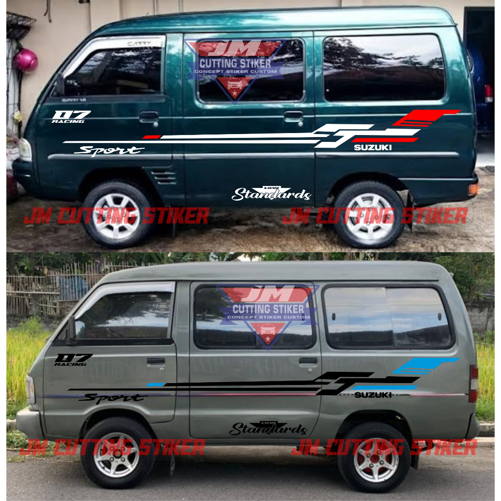 Jual stiker cutting mobil suzuki carry futura stiker variasi list ...