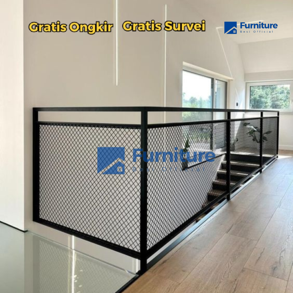 Jual railing tangga minimalis / reling tangga minimalis / raling tangga ...