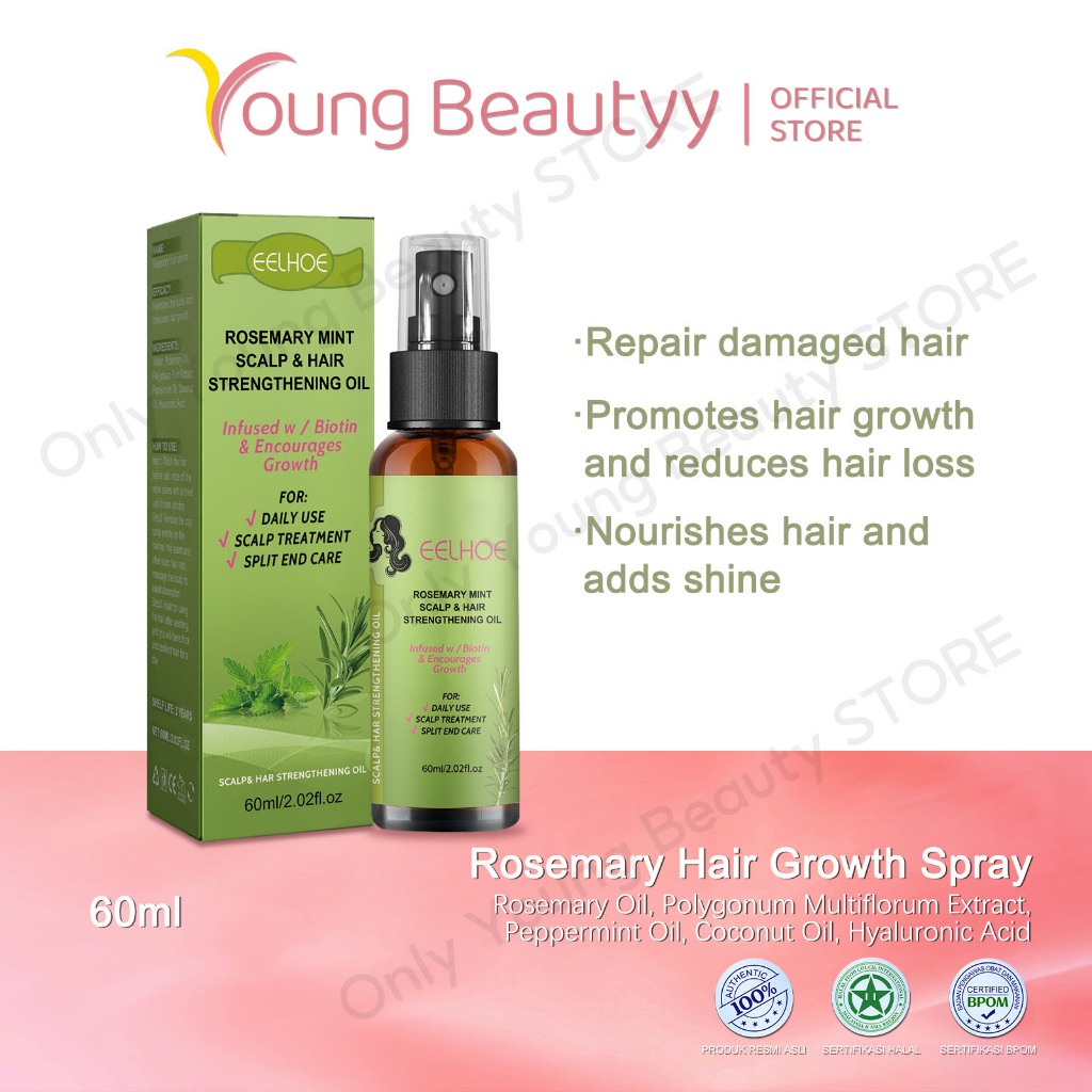 Jual EELHOE Rosemary Shampoo Bar Plant Extracted Oil Health Stimulate ...