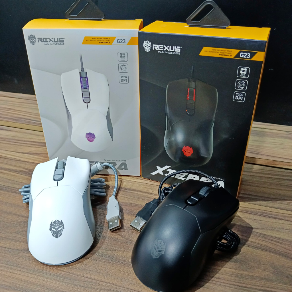 Jual MOUSE GAMING REXUS XIERRA G23 KABEL | Shopee Indonesia