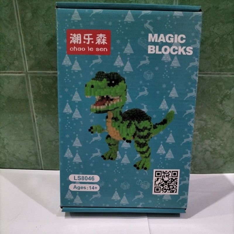 Jual LEGO MAGIC BLOCKS KARAKTER TYREXSAURUS | Shopee Indonesia