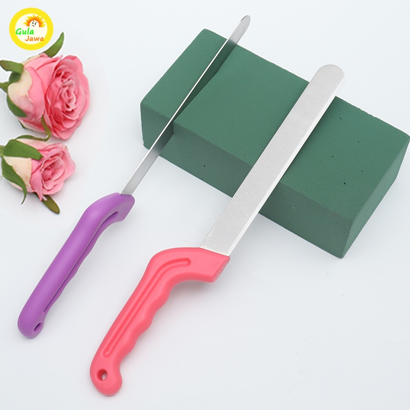 Jual Floral Foam Knife Pisau busa Pisau Potong Oasis Busa Kering Barang ...