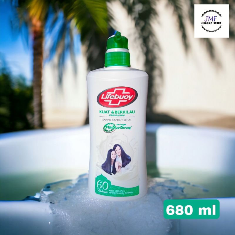 Jual Lifebuoy Kuat & Berkilau Sampo Botol Pump 680 ml | Shopee Indonesia