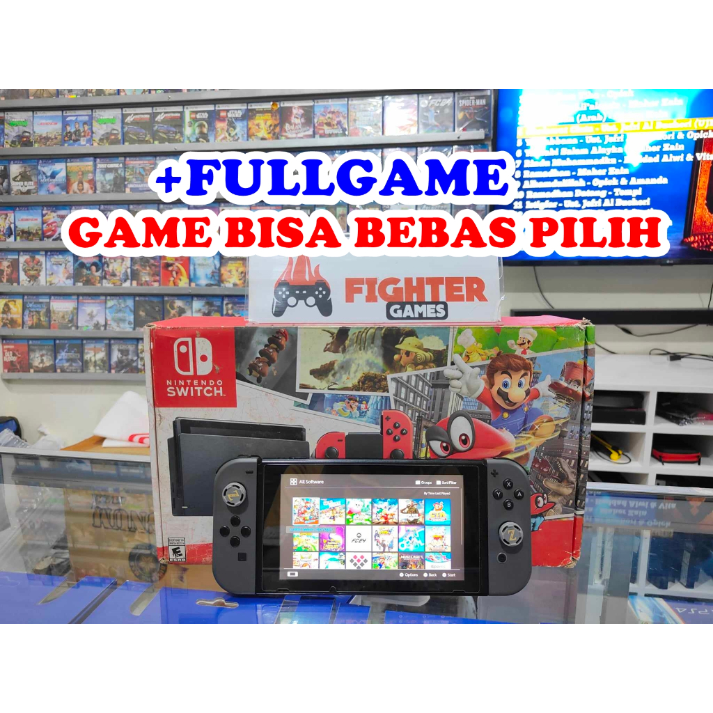 Jual Nintendo Switch CFW 128GB +FULLGAME nitendo | Shopee Indonesia