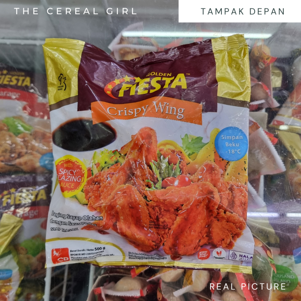 Jual [KONDISI BARU - 100% ORIGINAL] GOLDEN FIESTA Crispy Wing with ...