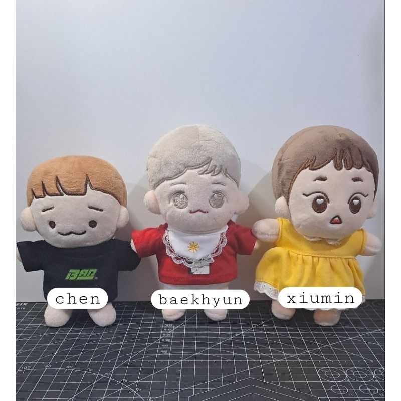 Jual EXO Doll Chen Xiumin Baekhyun Babyboo 15cm | Shopee Indonesia