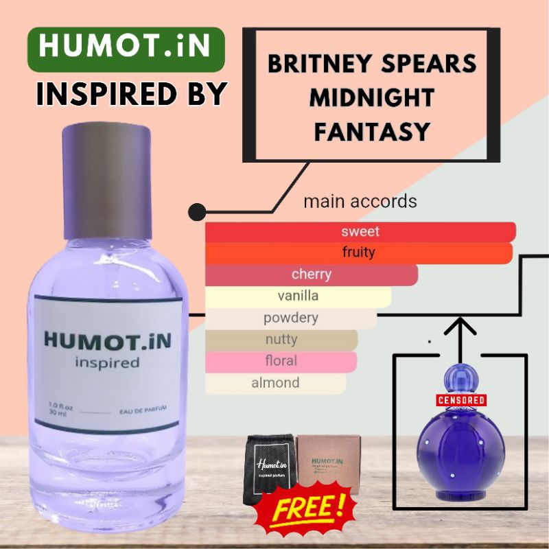 Jual HUMOT.IN 30ML / inspired by BRITNEY SPEARS MIDNIGHT F | Shopee ...