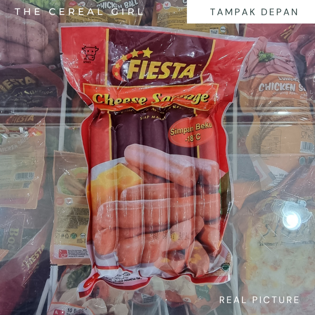 Jual [KONDISI BARU - 100% ORIGINAL] FIESTA Cheese Sausage 300gr - Sosis ...