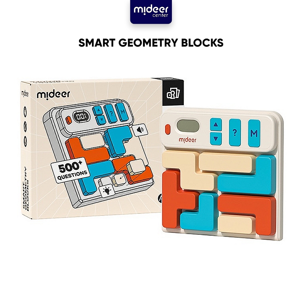 Jual mall inline badgeMideer Smart Geometry Blocks Mainan Edukasi Anak ...