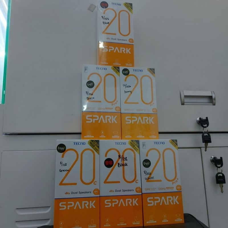 Jual TECNO SPARK 20 PRO+ 8/256 NFC - SPARK 20C NFC – 8/128128GB GARANSI ...