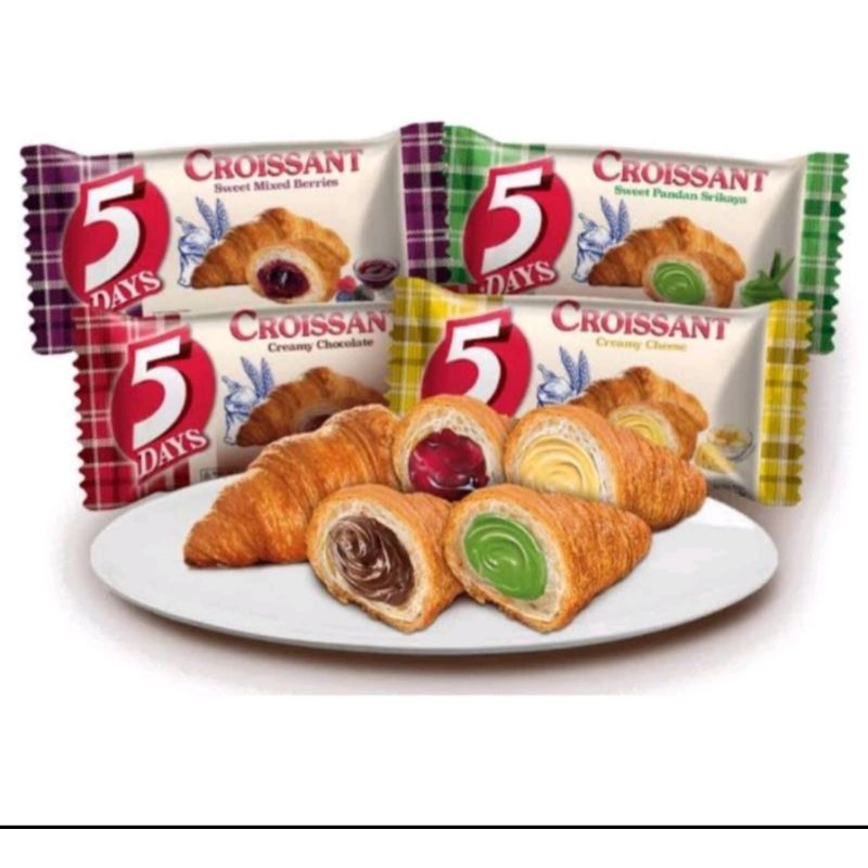 Jual 5 Days Croissant 60 gr | Shopee Indonesia