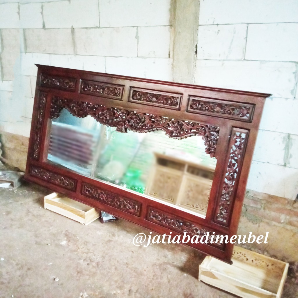 Jual Pigura Figura Bingkai Frame Cermin Hias Dinding Ukiran Altar ...