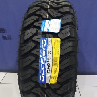 Jual Ban mobil type cangkul ukuran 265 60 R18 Merk accelera MT | Shopee ...