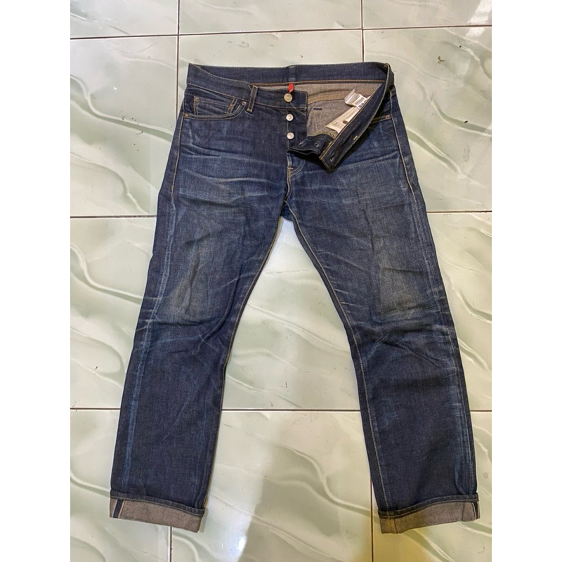 Jual Barang second original // uniqlo selvedge | Shopee Indonesia