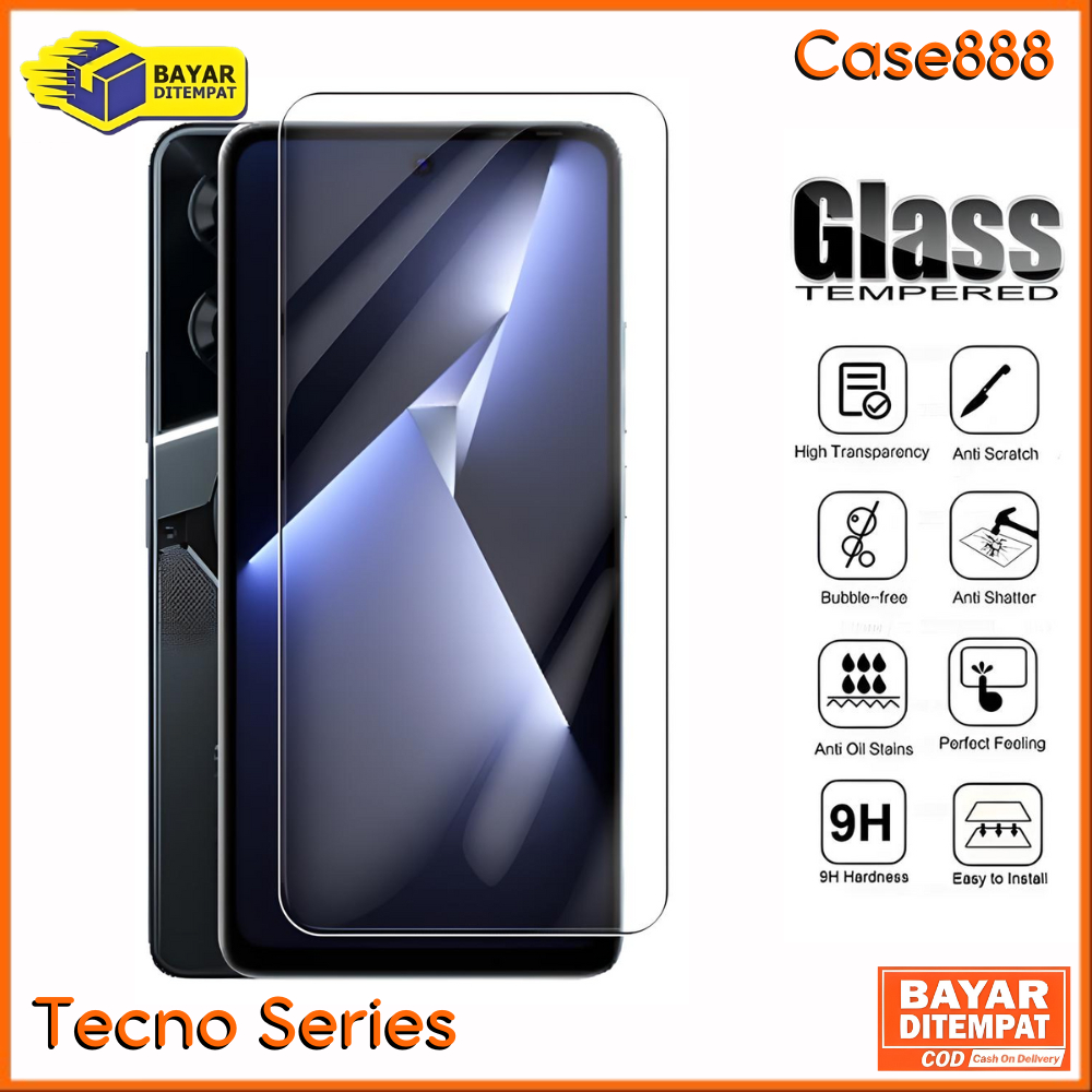 Jual Tempered Glass Tecno Pova 5 Pro Anti Gores Kaca 9H Premium Quality (temper glass) | Shopee ...