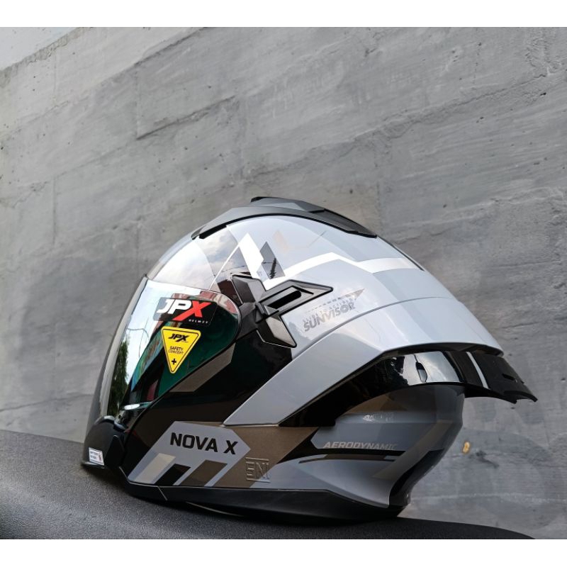 Jual HELM JPX NOVA X NEW V2 VISOR COATING N4 VERO PAKET SPOILER, DOBLE ...