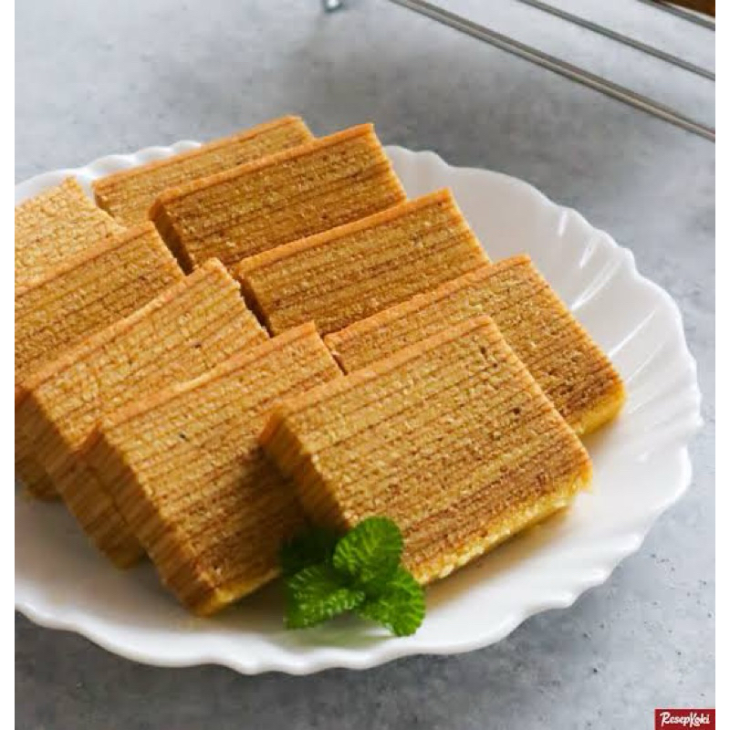 Jual lapis legit SPESIAL original butter kemasan VAKUM 17x9cm 350gram ...