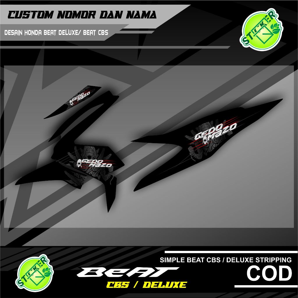 Jual STRIPPING KEREN MOTOR HONDA BEAT DELUXE CBS STREET 2020 2021 2022 ...