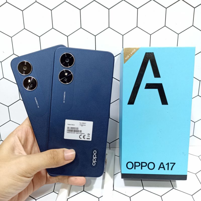 Jual Oppo A17 4/64GB Hp Second Bekas Fullset | Shopee Indonesia