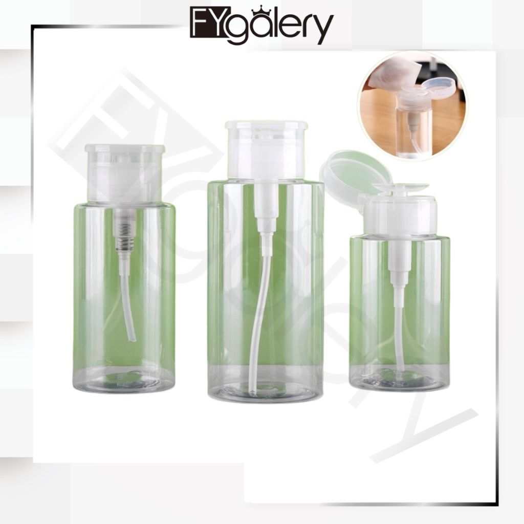 Jual FYGALERY HL0604 Botol Pump Makeup Remover Botol Dispenser Nail ...