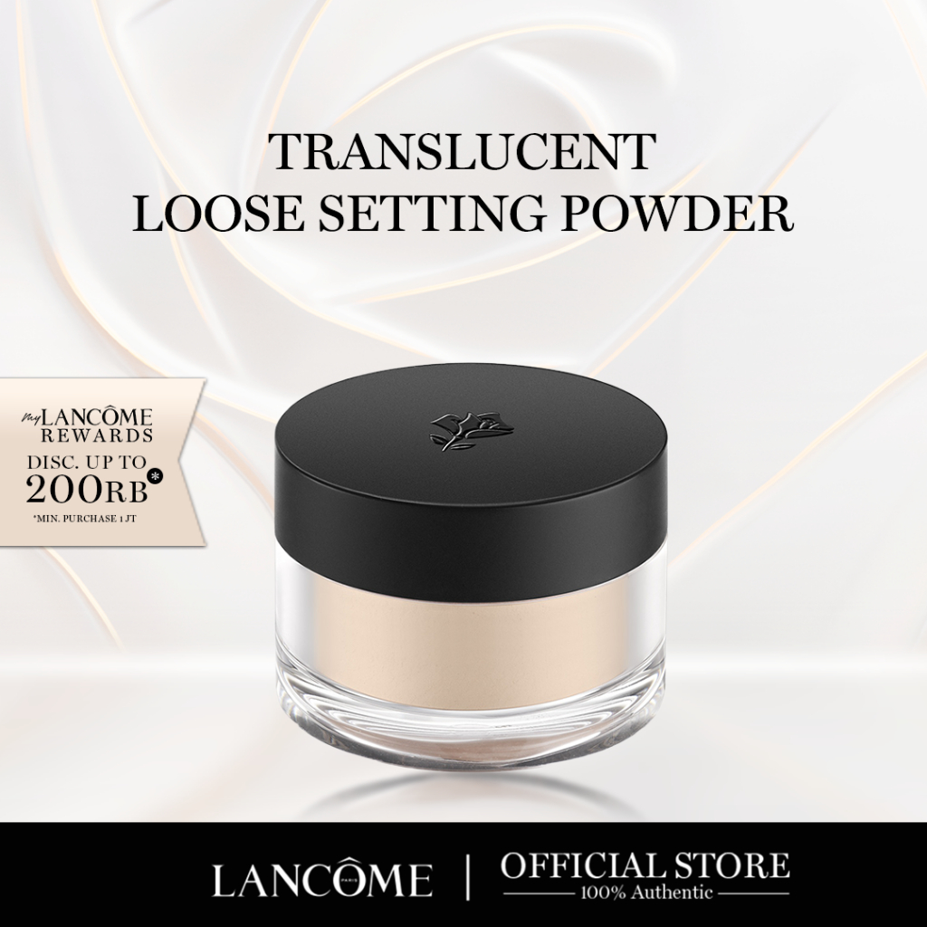 Jual Lancome Loose Setting Powder Translucent 15 g - Oil Control | Shopee Indonesia
