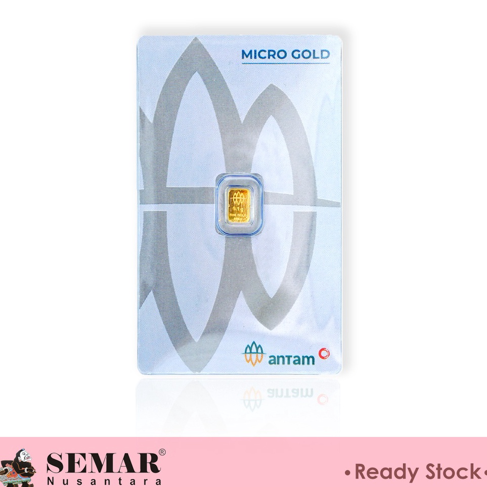 Jual Sedia Logam Mulia Antam Micro Gold Emas Batangan Semar Nusantara ...