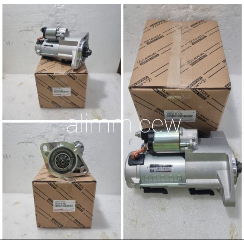 Jual Dinamo Stater Assy Hilux Revo 2GD Innova Reborn Diesel 2GD ...