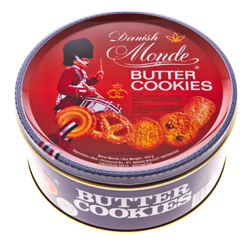 Jual Monde Butter Cookies kemasan 454g | Shopee Indonesia