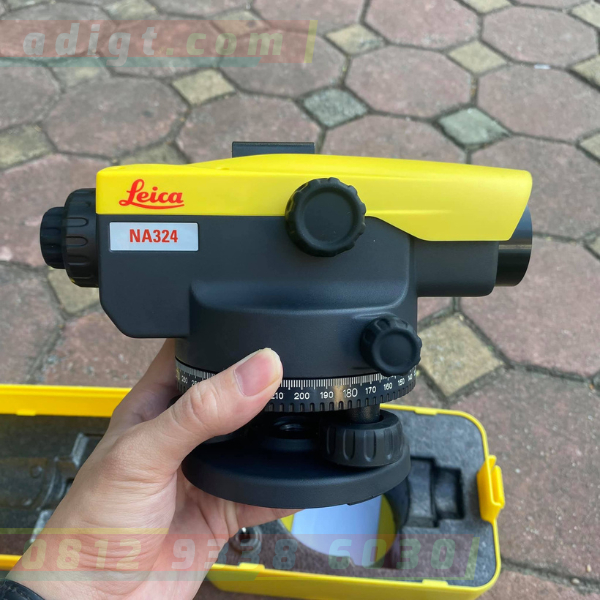 Jual Leica NA 324 Automatic Level Set Tripod Rambu Ukur Lengkap WP Waterpas | Shopee Indonesia