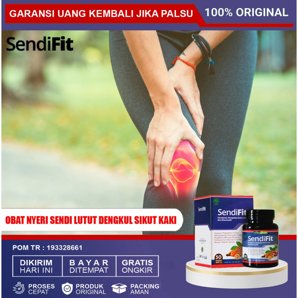 Jual Obat Nyeri Sendi - Kapsul SendiFit Atasi Sakit Lutut Dengkul Sikut ...