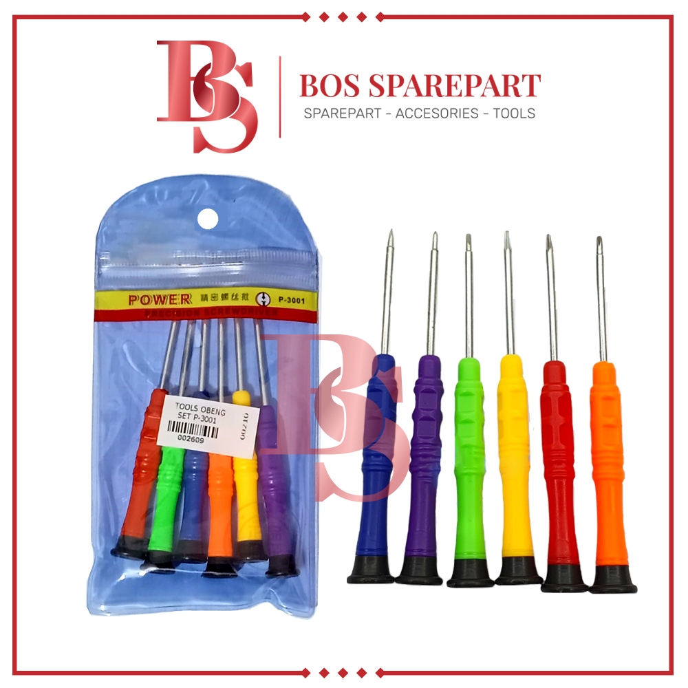 Jual TOOLS OBENG SET P-3001 | Shopee Indonesia