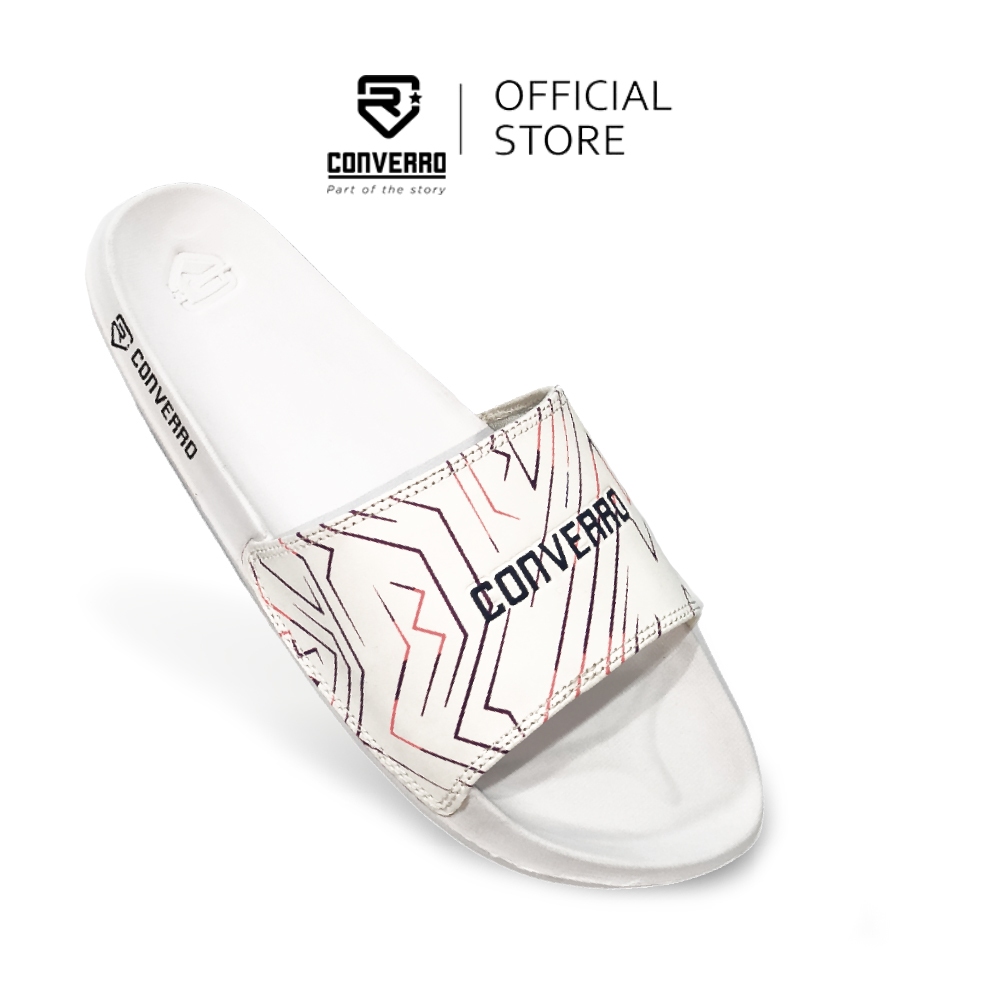 Jual CONVERRO Sendal Selop Distro Pria Wanita Original Storm White ...