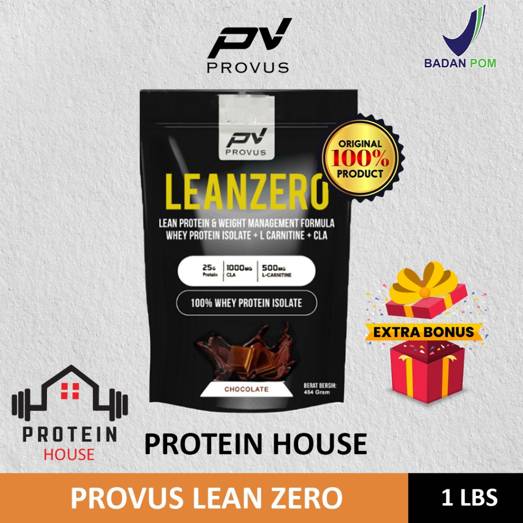Jual Provus lean zero 1lbs / pv leanzero 1lb whey protein + fat loss ...