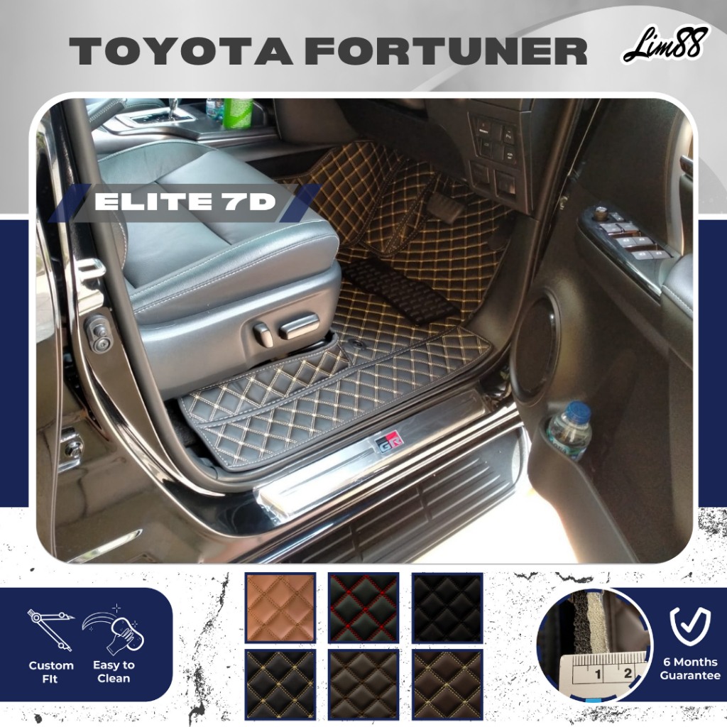 Jual Karpet Mobil Elite 7D Toyota Fortuner 2008-2024 VNT, VRZ, GR Sport ...
