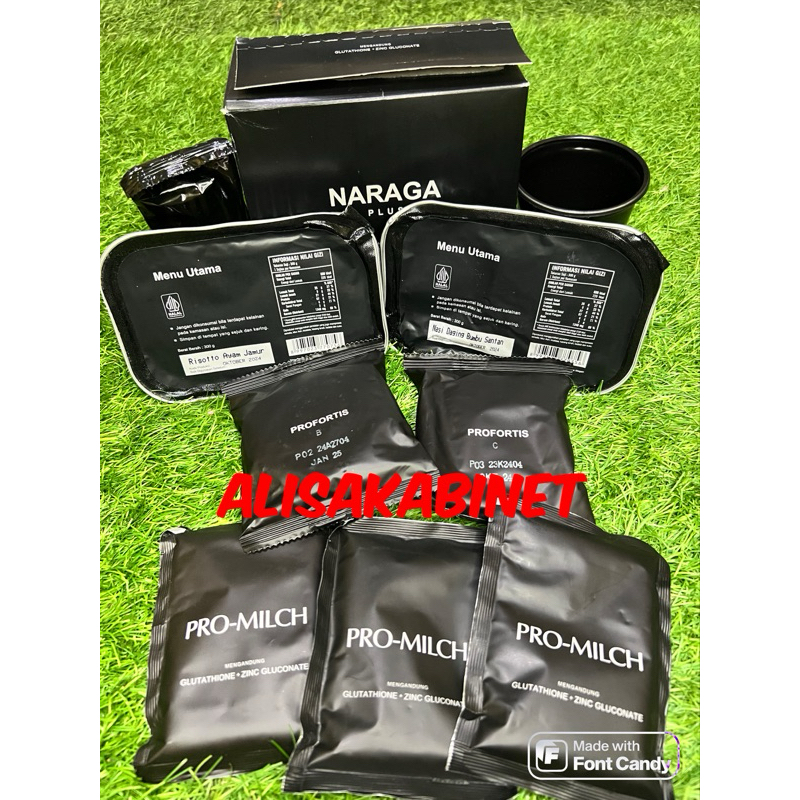 Jual RANSUM PAKET NARAGA PLUS Makanan TNI EXPIRED 30 November 2024 ...