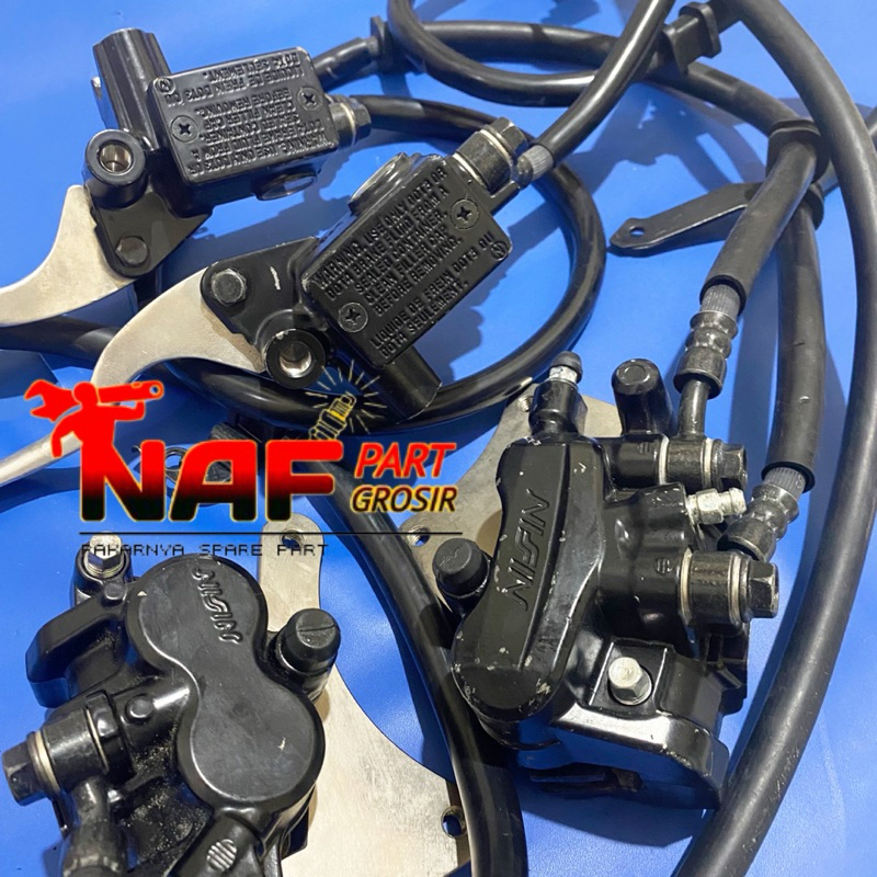 Jual MASTER REM ASSY SET KALIPER KALIVER KEPALA BABI DEPAN BELAKANG ...