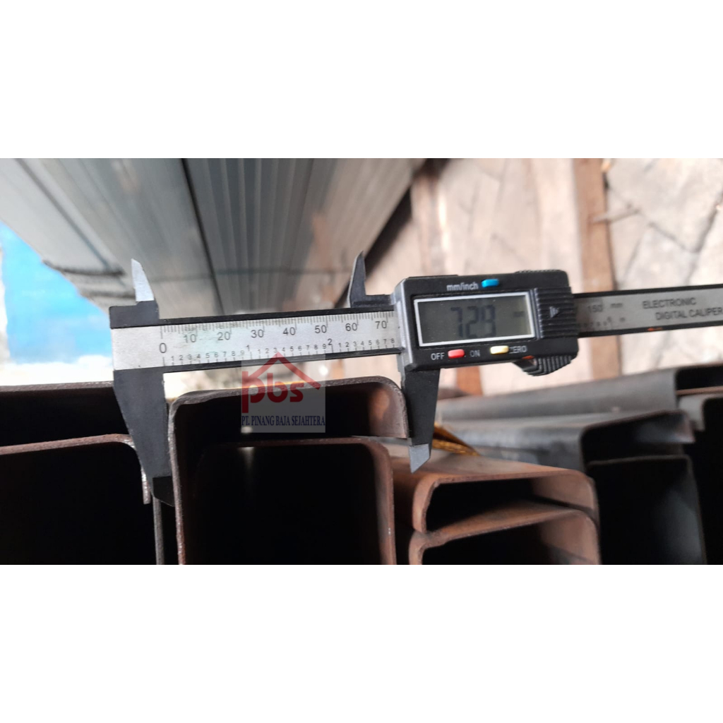 Jual CNP / Besi CNP SII / 200 x 75 (kaki +-73) 2.3mm | Shopee Indonesia