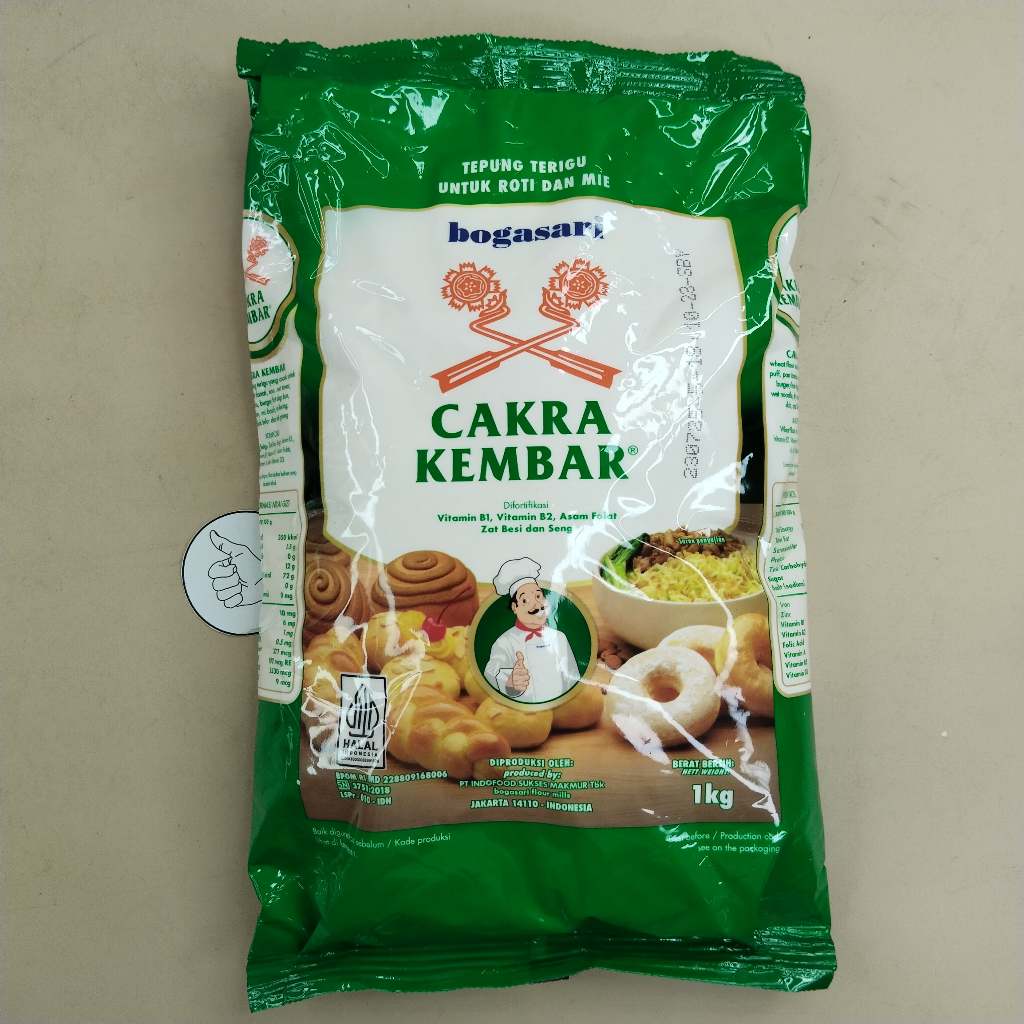 Jual Tepung terigu cakra kembar premium 1kg | Shopee Indonesia