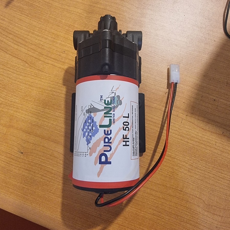 Jual POMPA RO 500GPD PURELINE 24V 3A BOOSTER PUMP 500 GPD HF50L ONLY ...