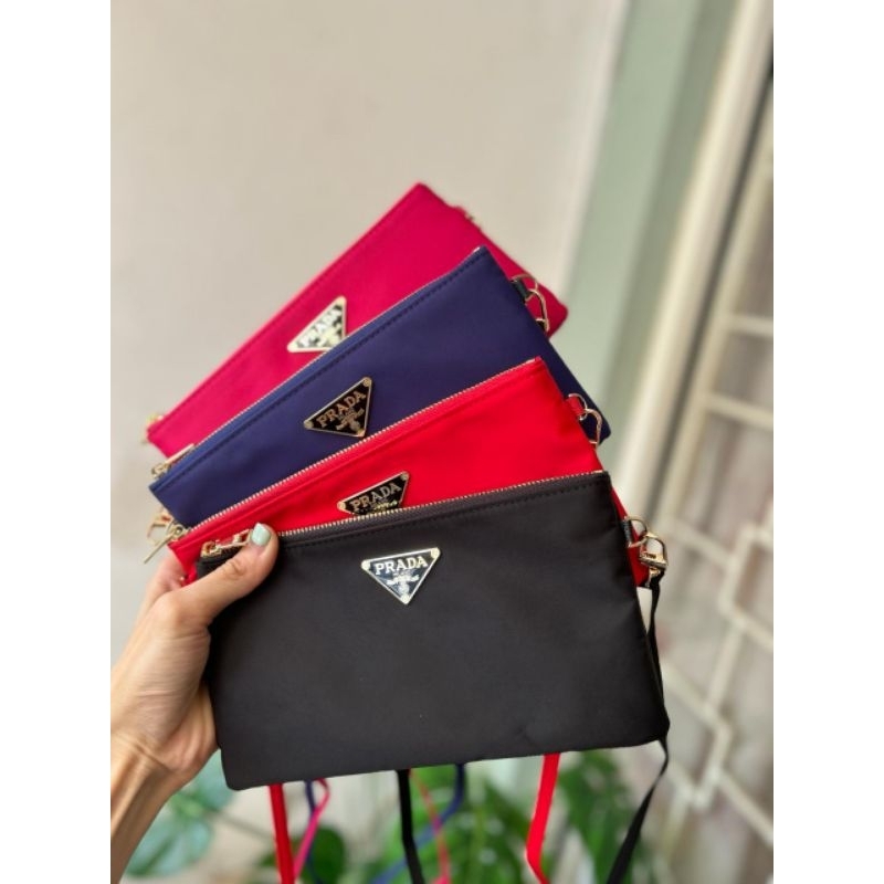 Jual TAS WANITA TALI PANJANG PRD P01 NYLON NILON PARASUT FASHION FREE ...