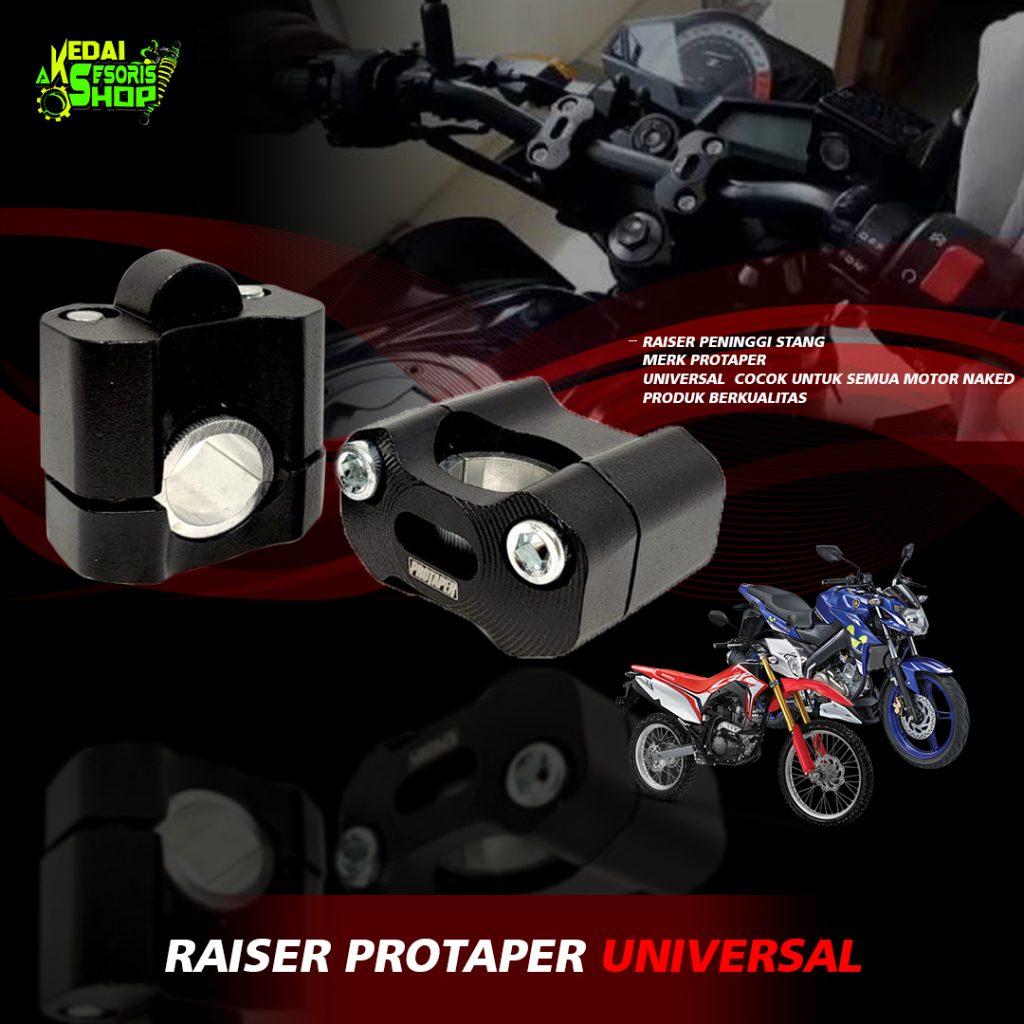 Jual RAISER/PENINGGI STANG MOTOR MERK PROTAPER | Shopee Indonesia