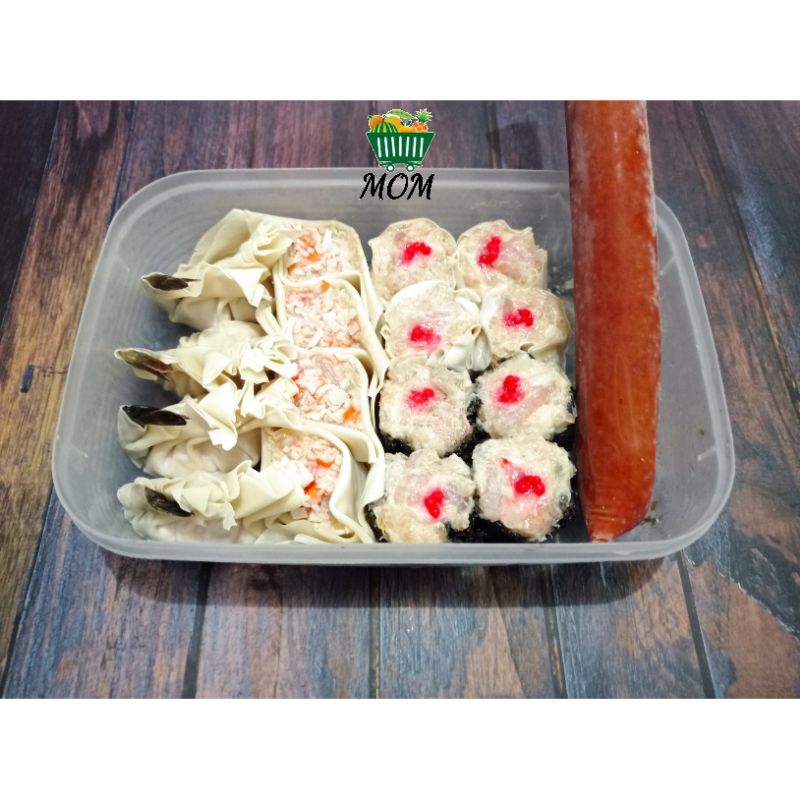 Jual Dimsum Mix Box Frozen Homemade / Dimsum Ayam / Dimsum Udang / Dimsum Kepiting / Dimsum ...