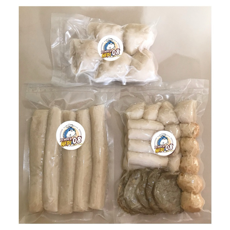Jual PEMPEK PALEMBANG - Pempek Frozen Paket D ( 25 pcs Pempek Kecil, 5 ...