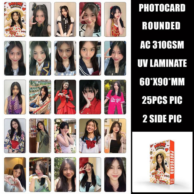 Jual [2 Sisi ] Photocard JKT48 Marsha Selca Isi 25 Pcs | Shopee Indonesia