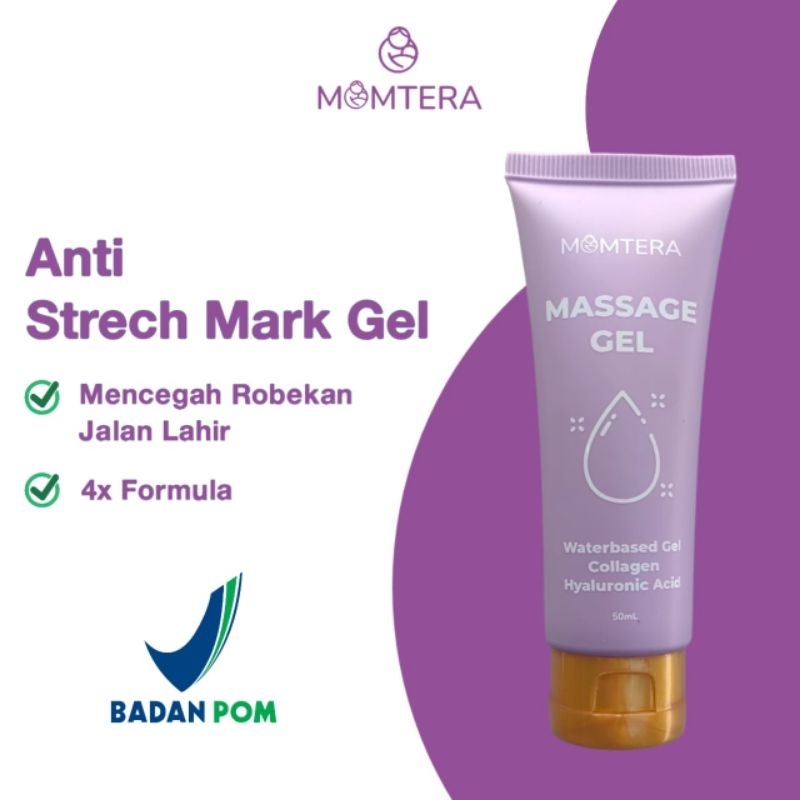 Jual Momtera Stretch Mark Gel + Anti robek Jalan Lahir | Shopee Indonesia