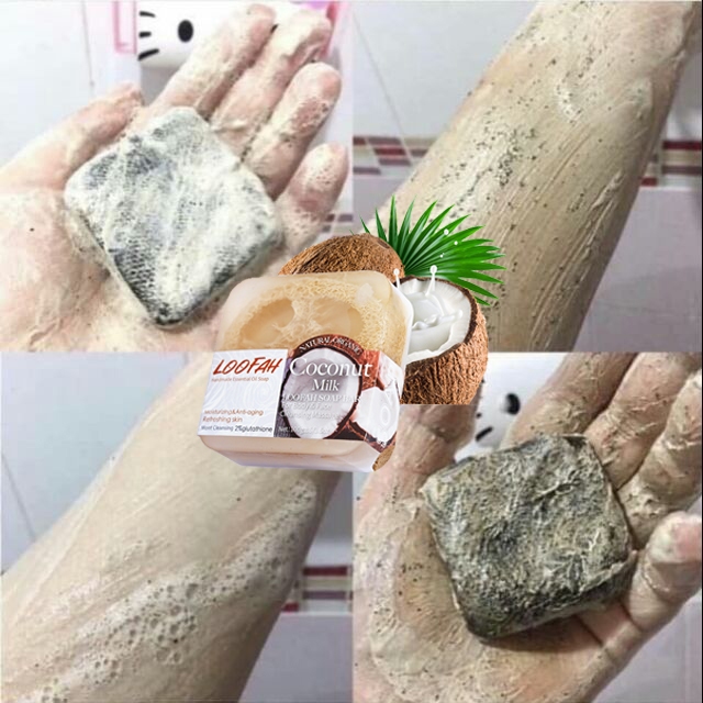 Jual Loofah Original Pemutih badan permanen Sabun mandi Sabun Pemutih ...