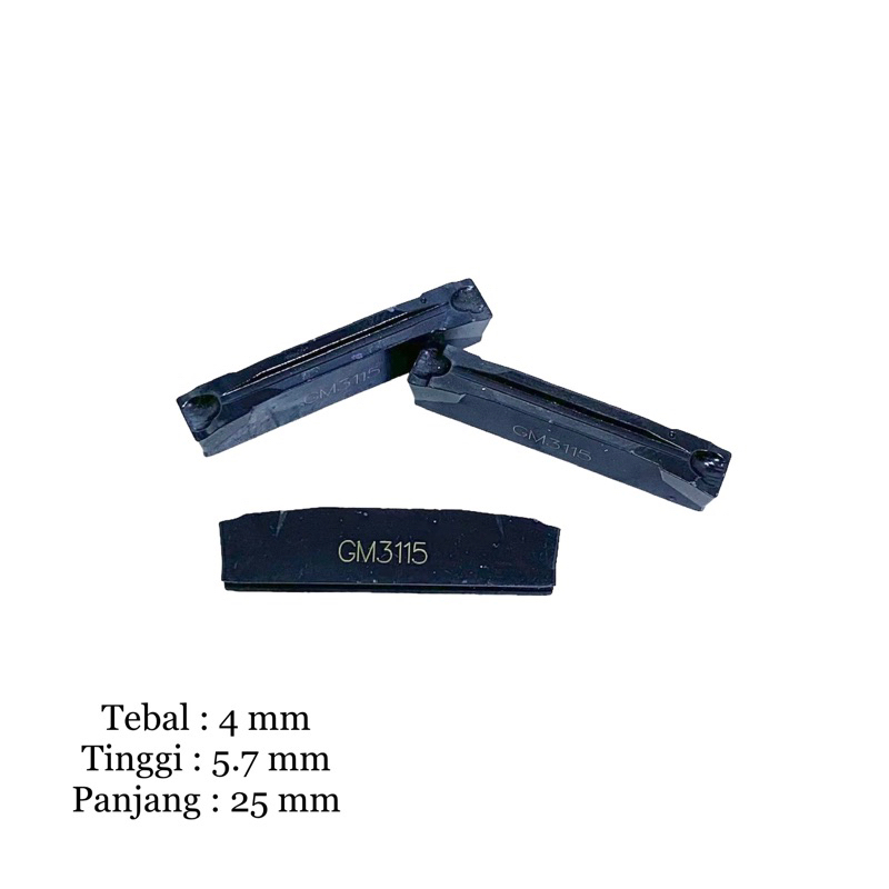 Jual Insert potong grooving N123 Sandvik 4 mm bekas seken mulus layak ...