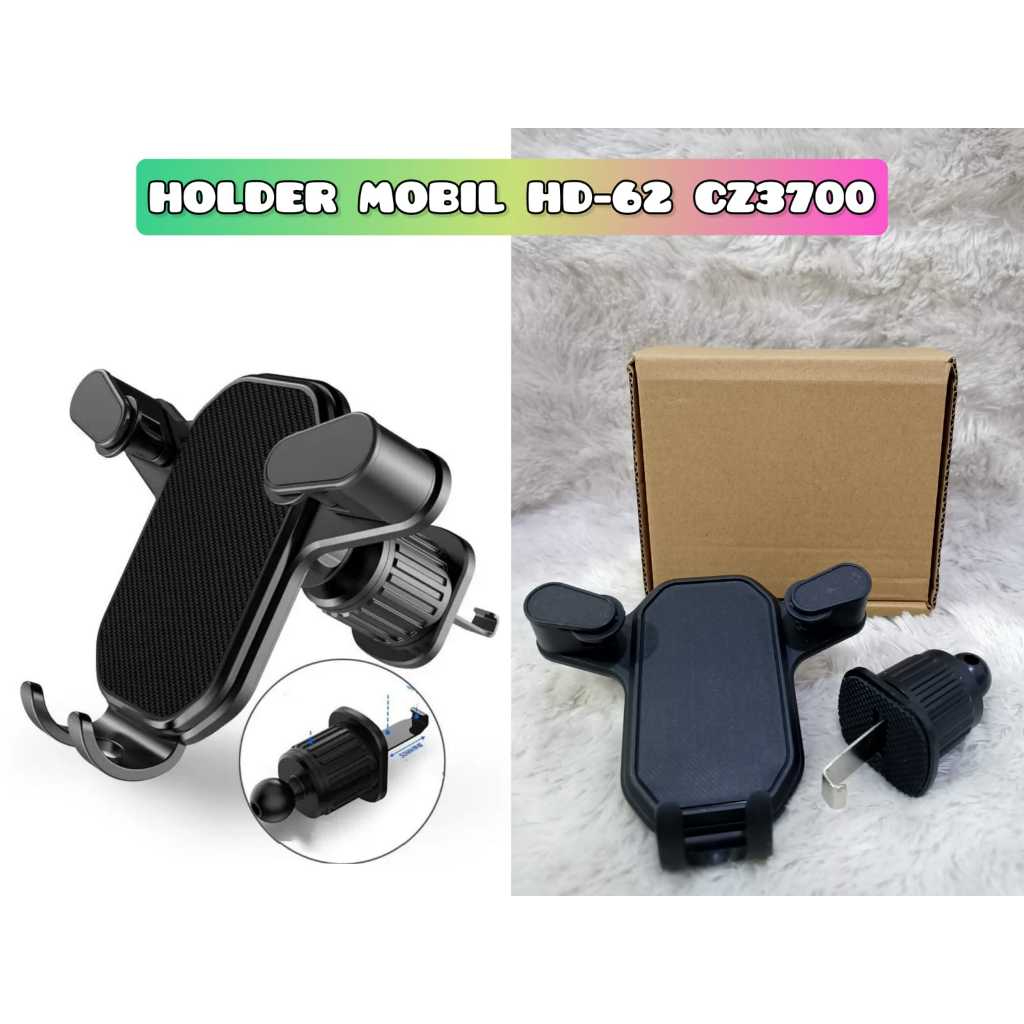 Jual Holder Phone car HD-62/CZ-3700 Ventilasi Ac mobile Universal phone ...