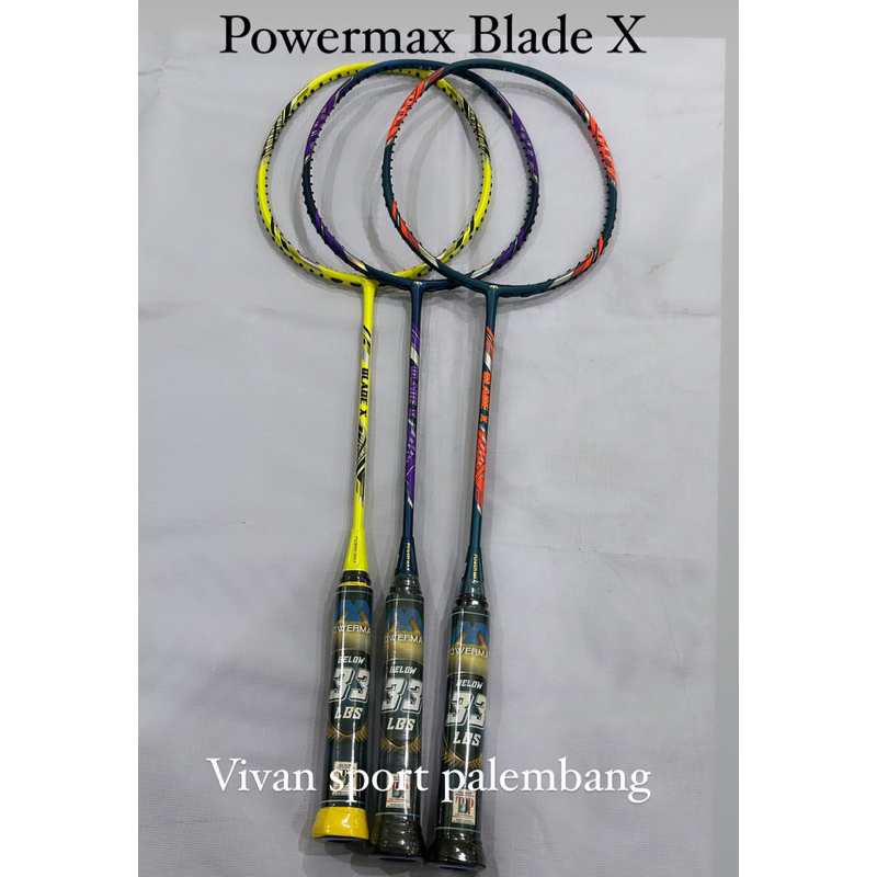 Jual Raket Badminton Powermax Blade X | Shopee Indonesia